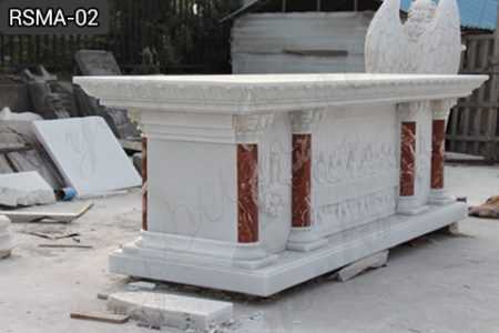 Hand Carved Religious Church Catholic Marble Altar for Sale RSMA-02-YouFine Sculpture