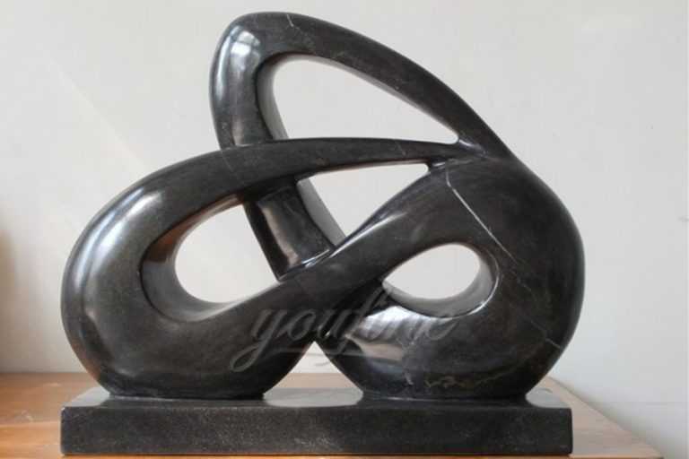 High Quality Modern Black Abstract Marble Statue for Sale MOK1-010-You ...