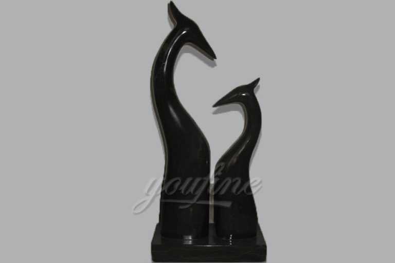 High Quality Modern Black Abstract Marble Statue for Sale MOK1-010-You ...