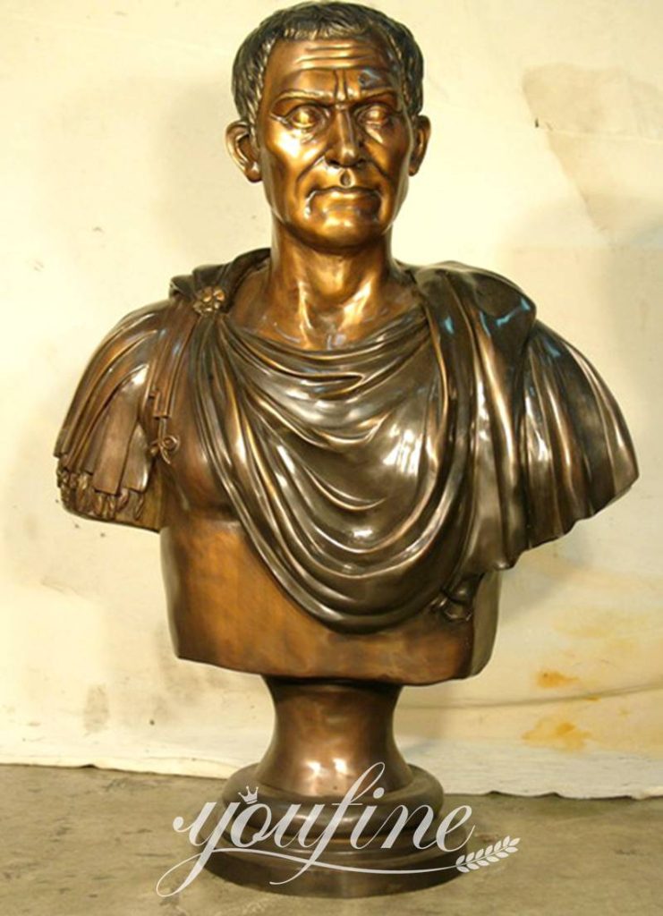 Marble Julius Caesar Bust Statue Indoor Decoration - YouFine Sculpture