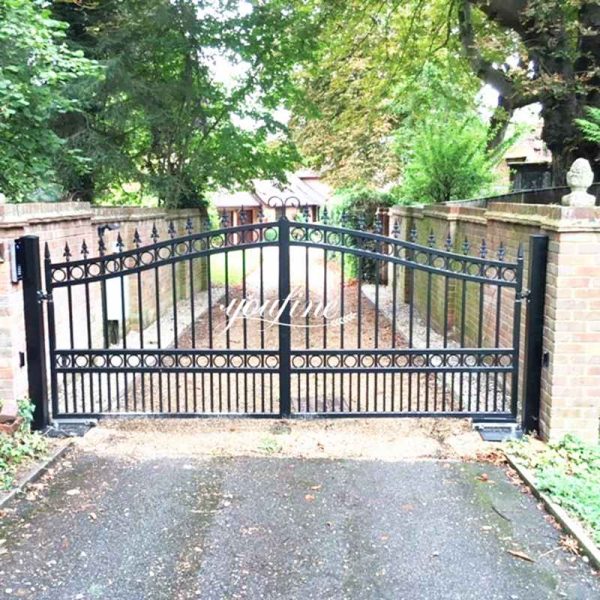 Simple Cast Door Iron Gate Designs-You Fine Sculpture