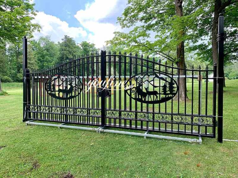 Simple Cast Door Iron Gate Designs - YouFine