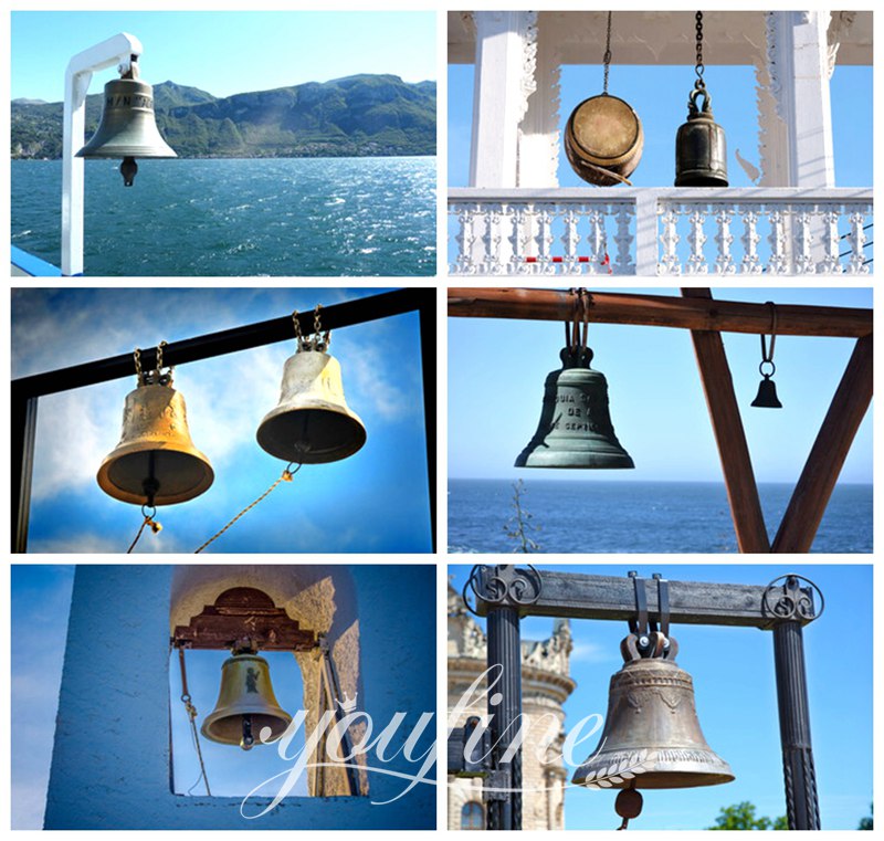 Cast Large Bronze Church Bell for Sale - YouFine Sculpture