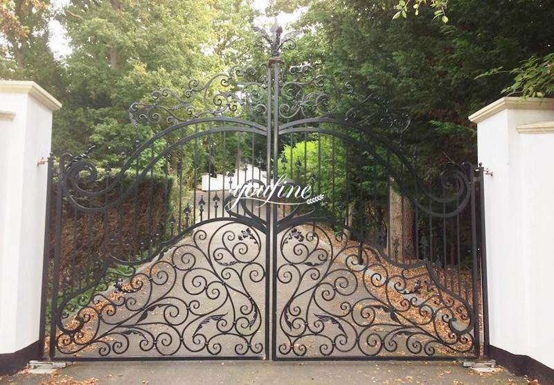Simple Cast Door Iron Gate Designs-You Fine Sculpture