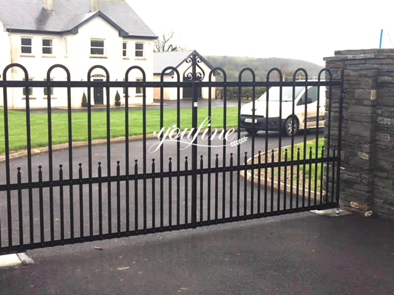 Simple Cast Door Iron Gate Designs-You Fine Sculpture