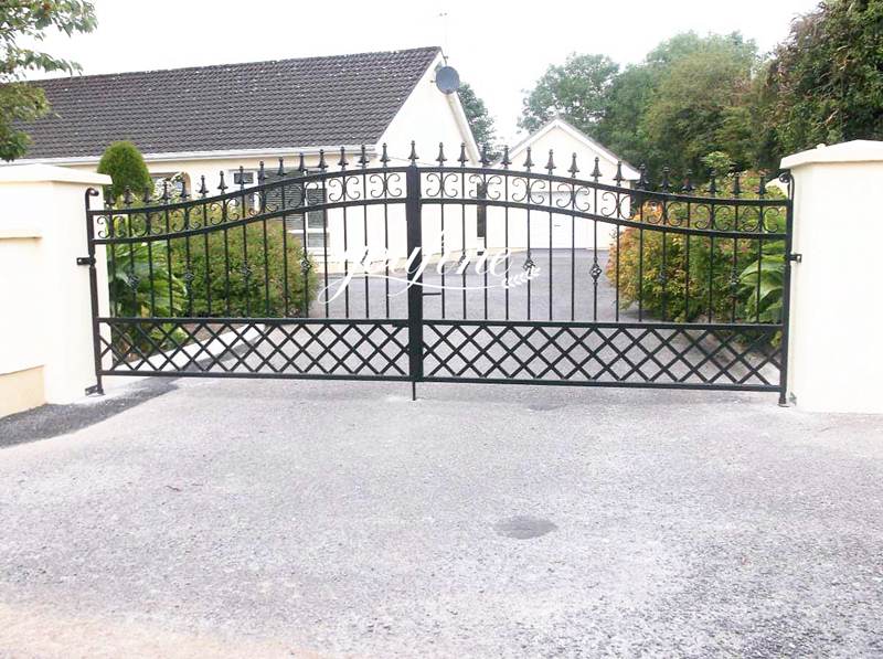 Simple Cast Door Iron Gate Designs-You Fine Sculpture