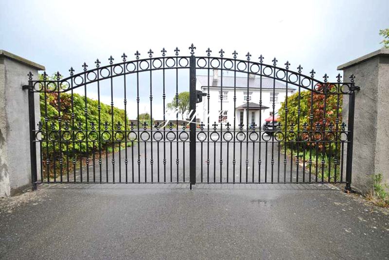 Simple Cast Door Iron Gate Designs-You Fine Sculpture