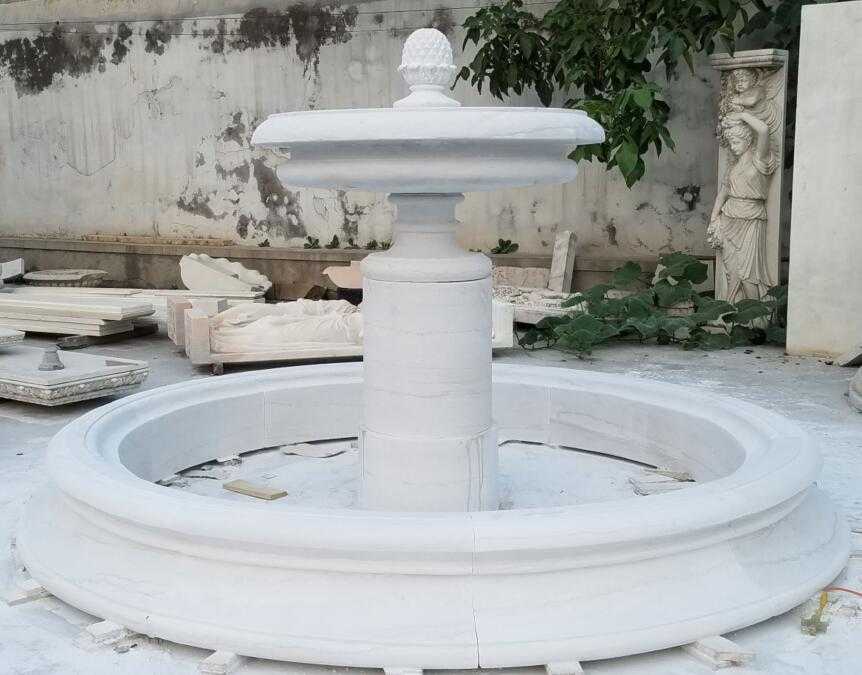 Simple design water fountain for Kazakhstan clients- YouFine