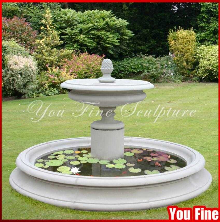 Simple design water fountain for Kazakhstan clients- YouFine