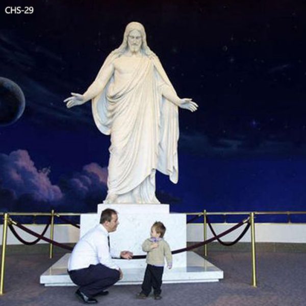 Natural White Marble Life Size Jesus Christ Statue CHS-29