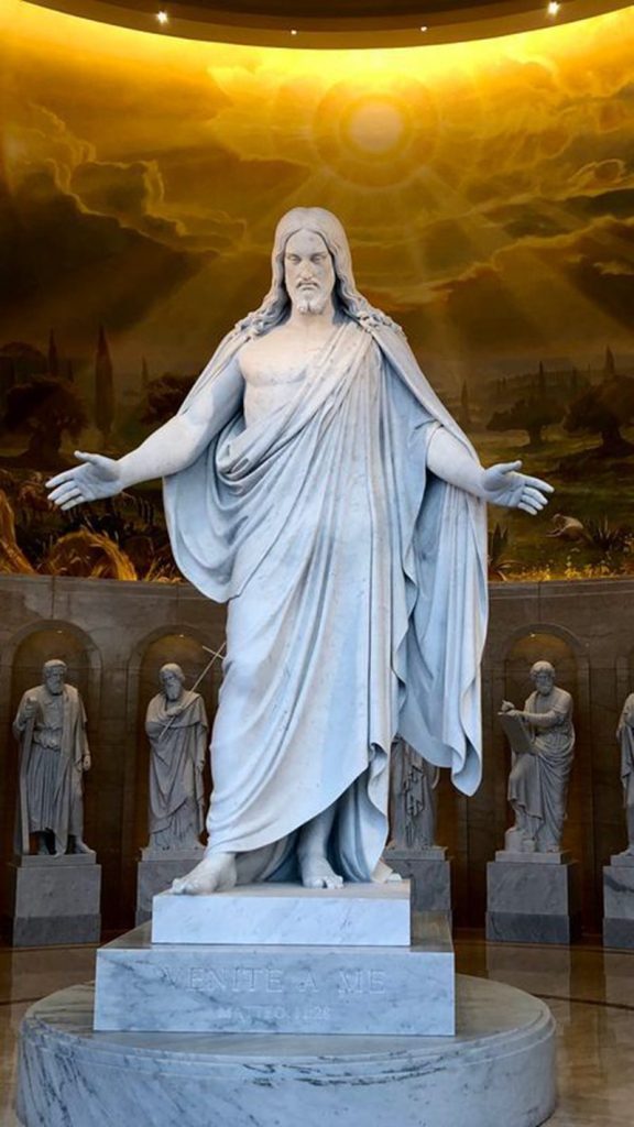 Natural White Marble Life Size Jesus Christ Statue CHS-29