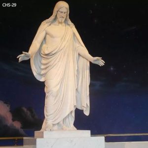 Natural White Marble Life Size Jesus Christ Statue CHS-29