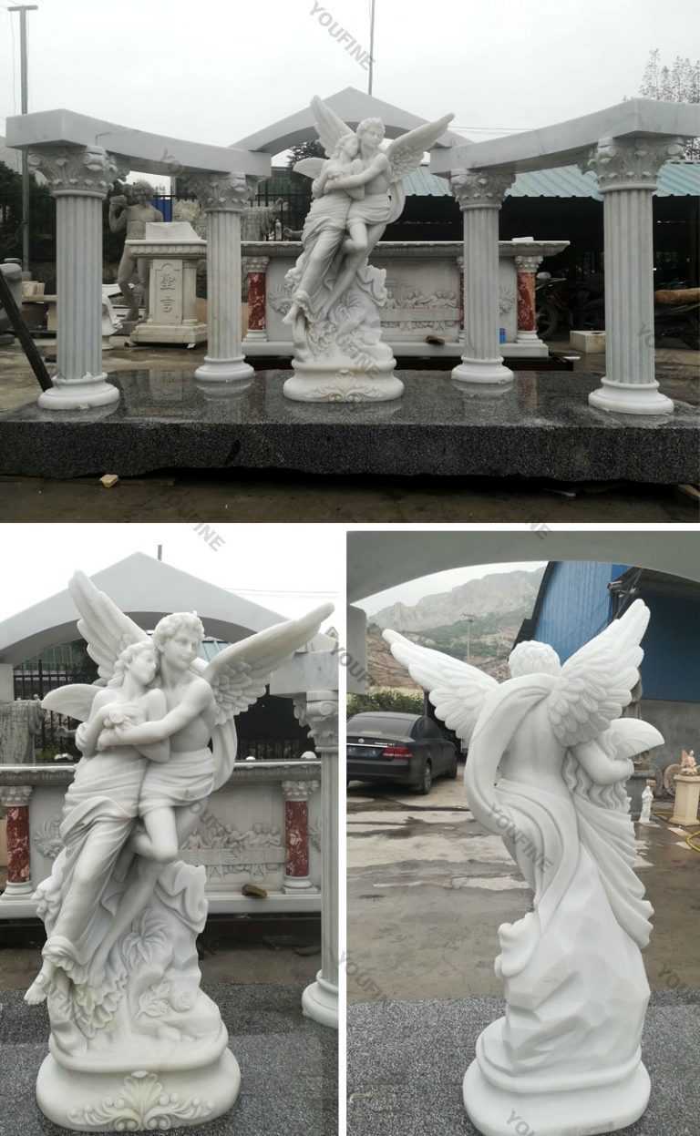 Beautiful Marble Angel Apollo and Daphne Monument for Alice from France ...