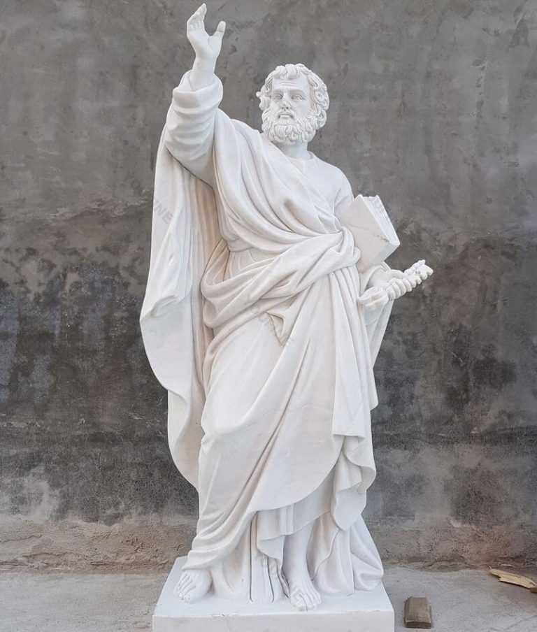 Famous Religious Garden Sculpture of The First Christian Pope Saint ...