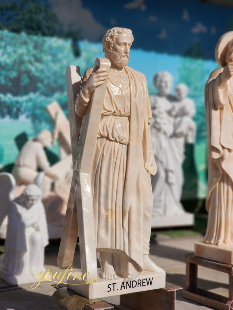 Marble Saint Andrew Statue - YouFine