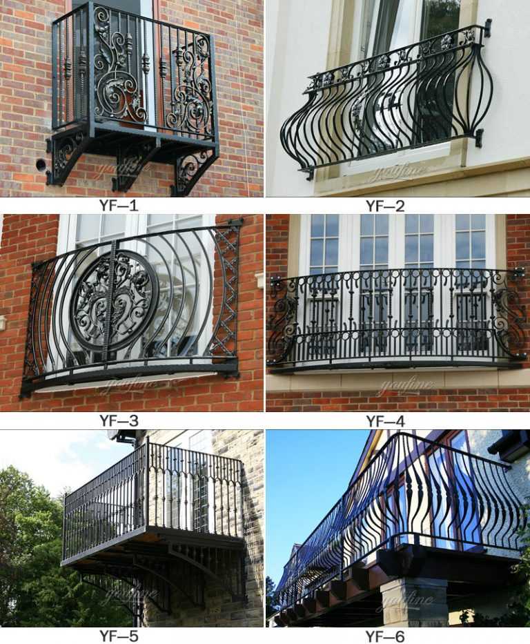Factory directly window false balcony railing design for sale with high ...
