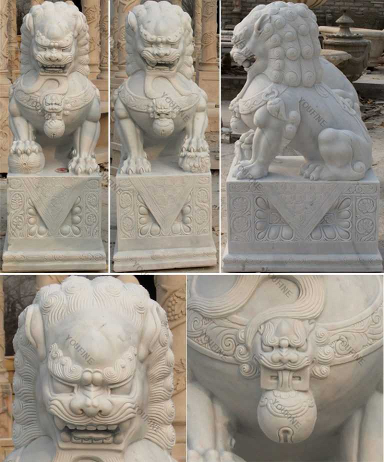 Welcome to Our Showroom of Chinese Guardian Lion Statues,Often Called ...