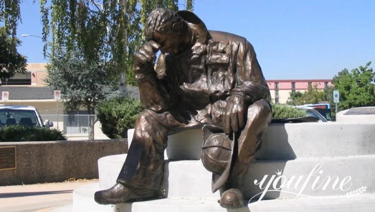 Outdoor Firefighters Statue-YouFine Sculpture