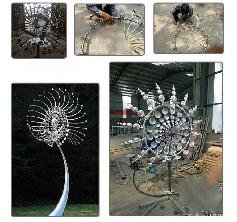 Famous Kinetic Outdoor Modern Metal Sculpture for Sale CSS-47 - YouFine
