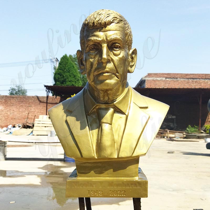 Life Size Custom Bronze Bust Sculpture of Yourself-YouFine