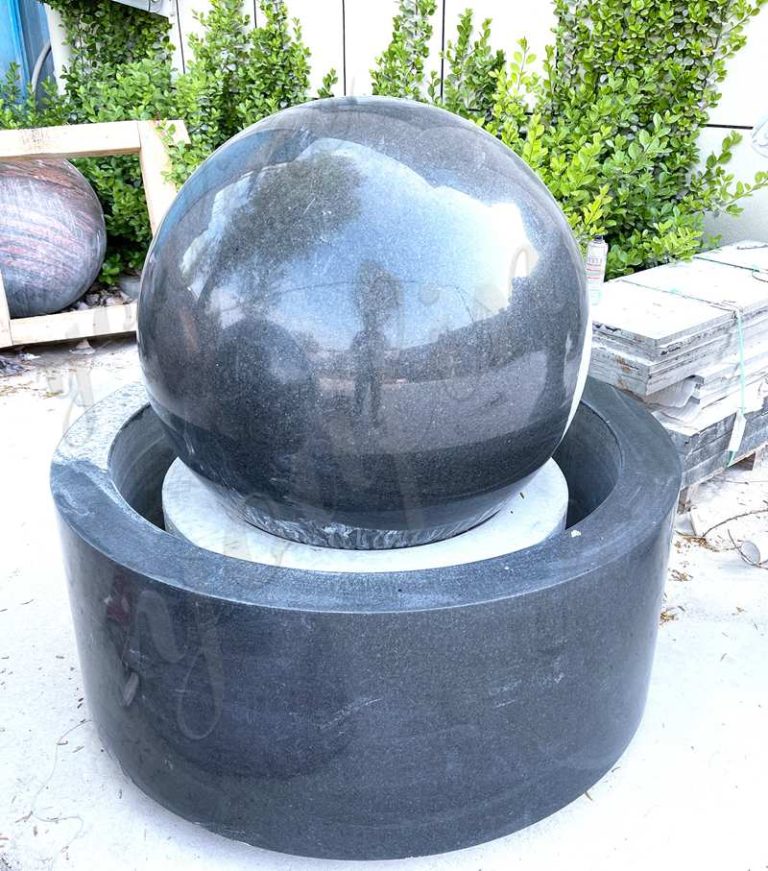 Chinese Style Outdoor Rolling Marble Floating Balls Water Fountain for ...