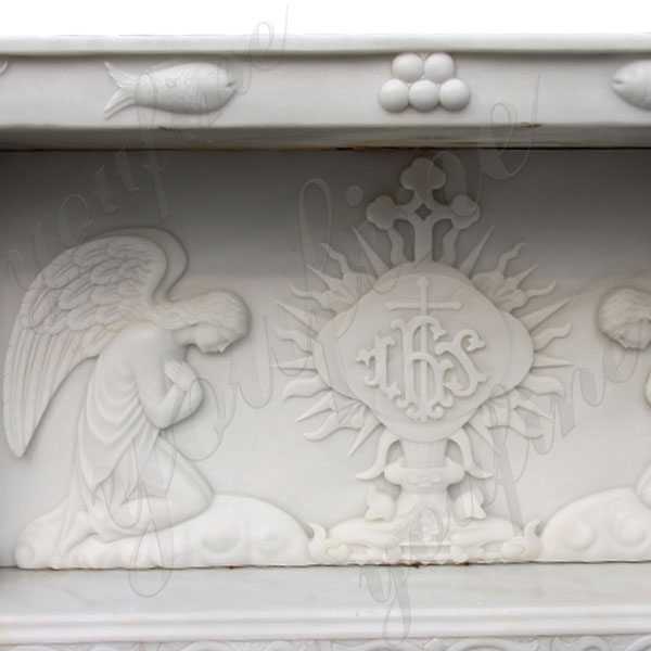 CHS-741 White Marble Church Altars for Home or Church Decor Catholic ...