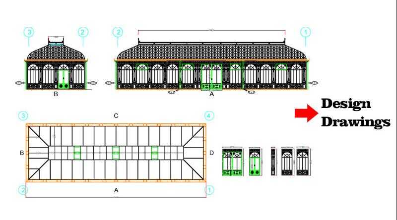 Orangery & Conservatory & Greenhouse-Wrought Iron Orangery ...