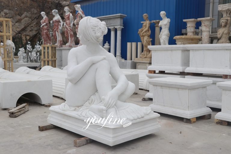 Famous James Pradier Odalisque statue replica