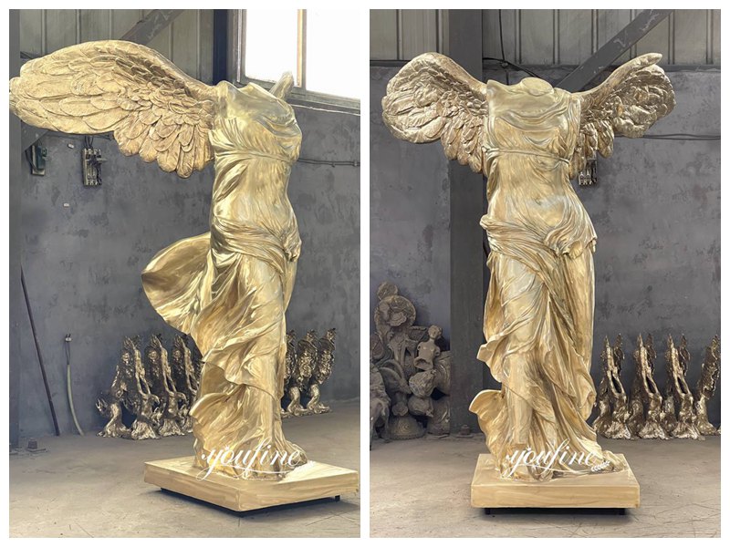 Nike Bronze Sculpture