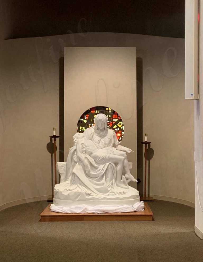 Marble Michelangelo Pieta Sculpture Made for Our American customer ...