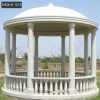 Beautiful Roman Style White Marble Columns Gazebo for Sale MOKK-555