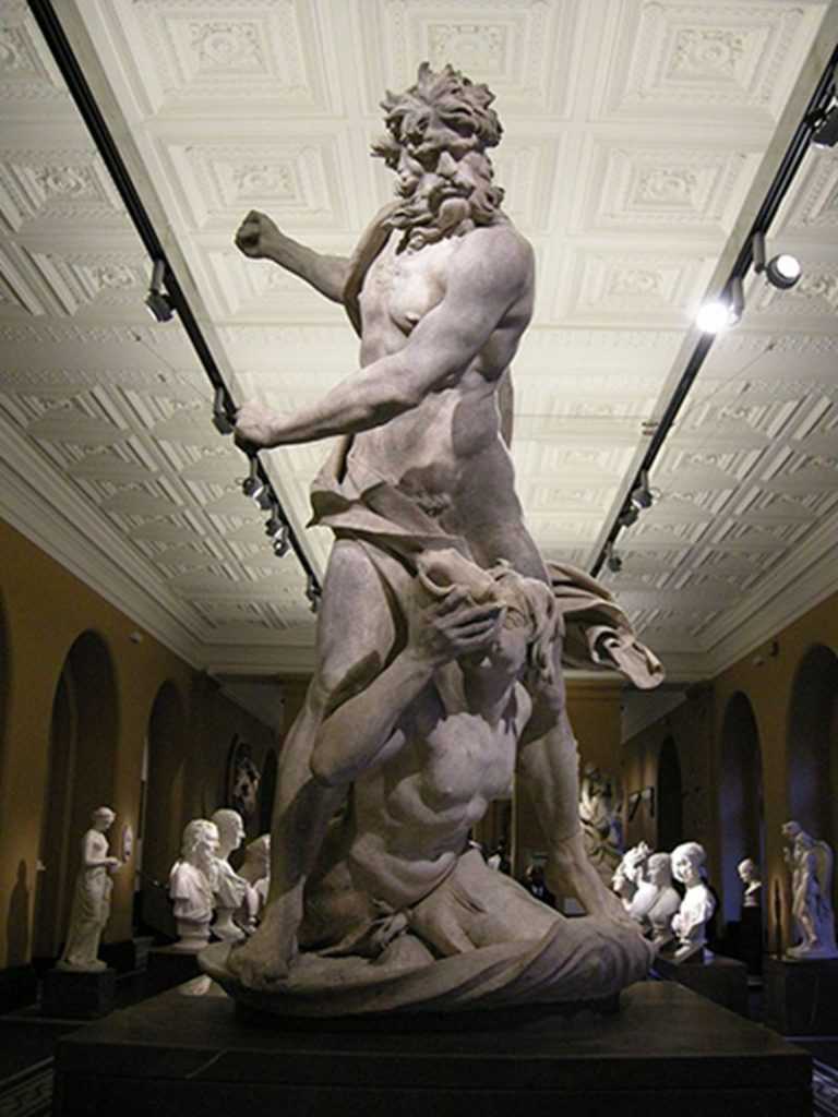 Who Created the Famous Neptune and Triton Marble Sculpture?