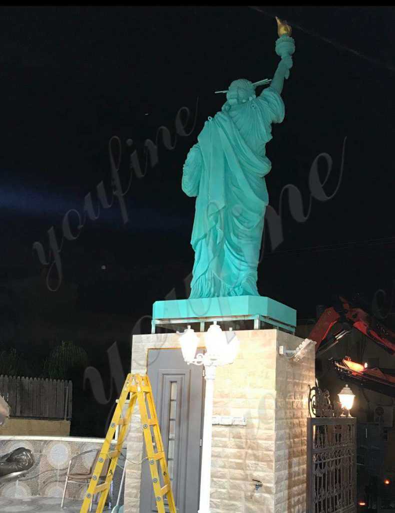 Custom Made Large Statue of Liberty The Feedback from Israel Customer ...