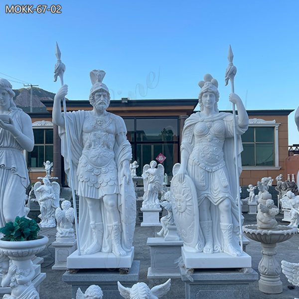 Famous Roman Marble Statues of Warriors for Sale