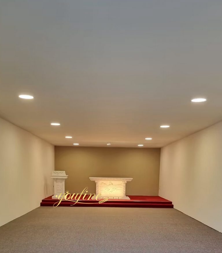 Hand Carved Marble Ambo and Pulpits for Church