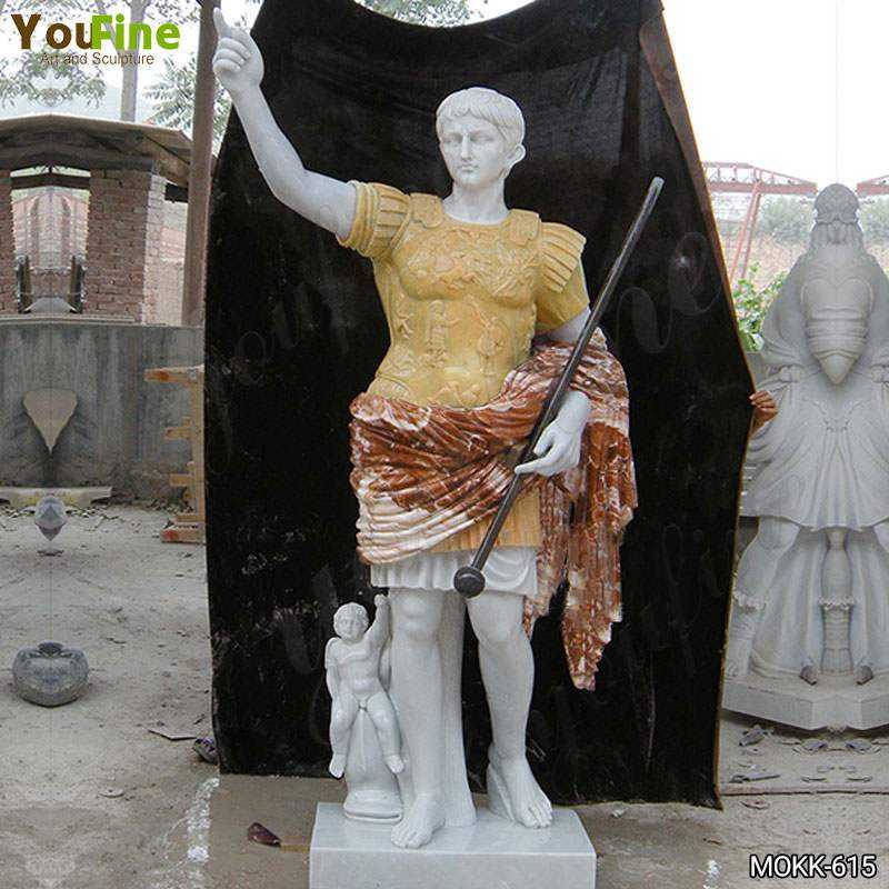 Famous Augustus of Primaporta Marble Statue Replica MOKK-615-You Fine ...