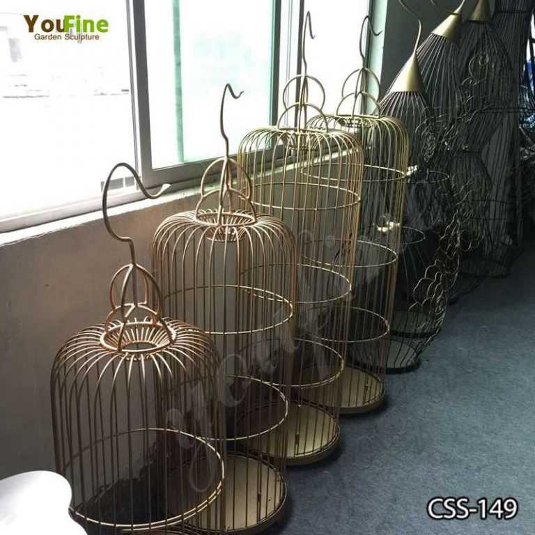 Beautiful Stainless Steel Bird Cages Various Designs for Sale CSS-149