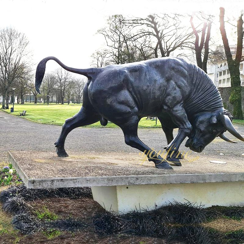 Bull Garden Statue