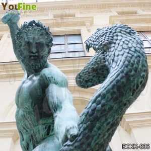 Famous Bronze Hercules Fighting Achelous Statue Replica for Sale BOKK-836