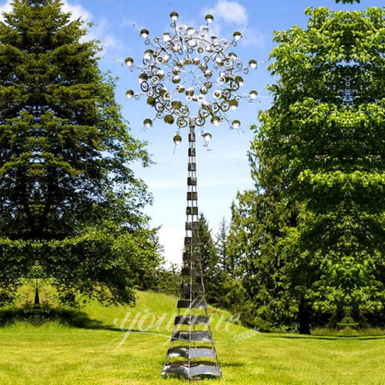 Metal Kinetic Sculpture Wind Power Art for Sale - YouFine