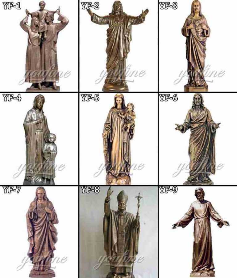 Outdoor Catholic Jesus The Good Shepherd Garden Statues for Sale BOKK-622