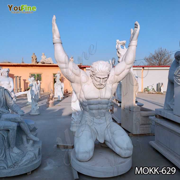 Famous Life Size Marble Atlas Man Statue Suppliers MOKK-629
