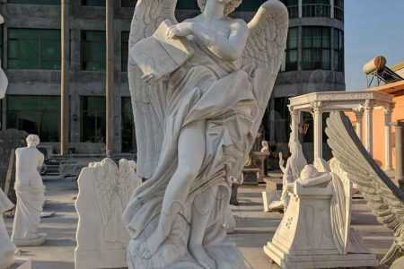 Female Guardian Angel Statue