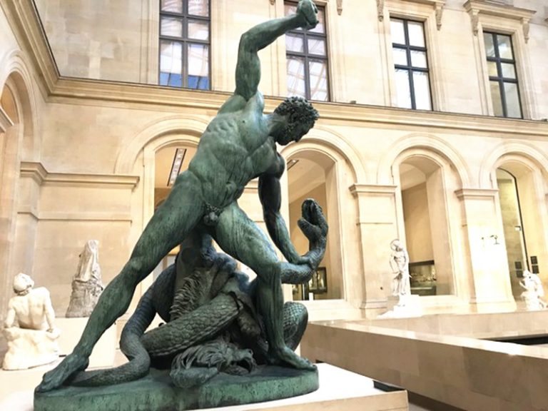 Famous Bronze Hercules Fighting Achelous Statue Replica for Sale BOKK-836