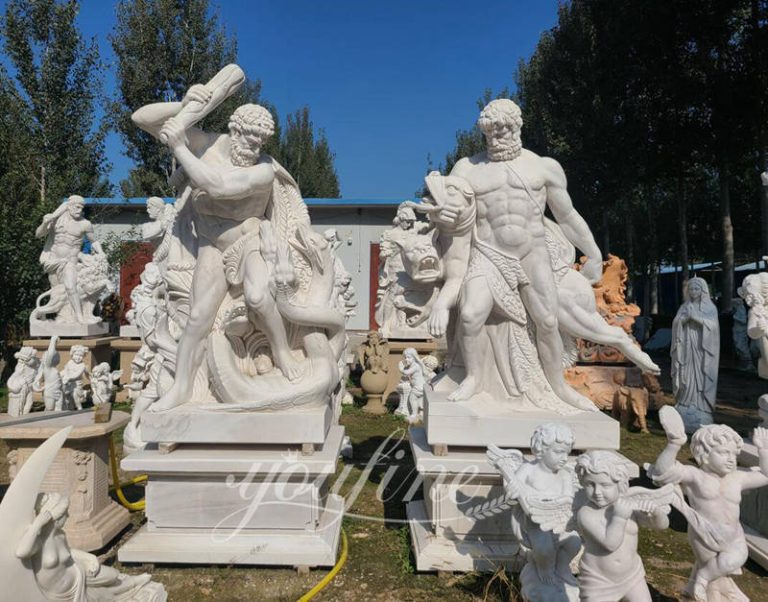 Life Size Famous Marble Young Hercules Statue for Sale
