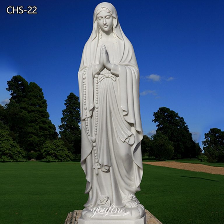 Life Size Virgin Mary Marble Statues for Sale CHS-22-YouFine Sculpture
