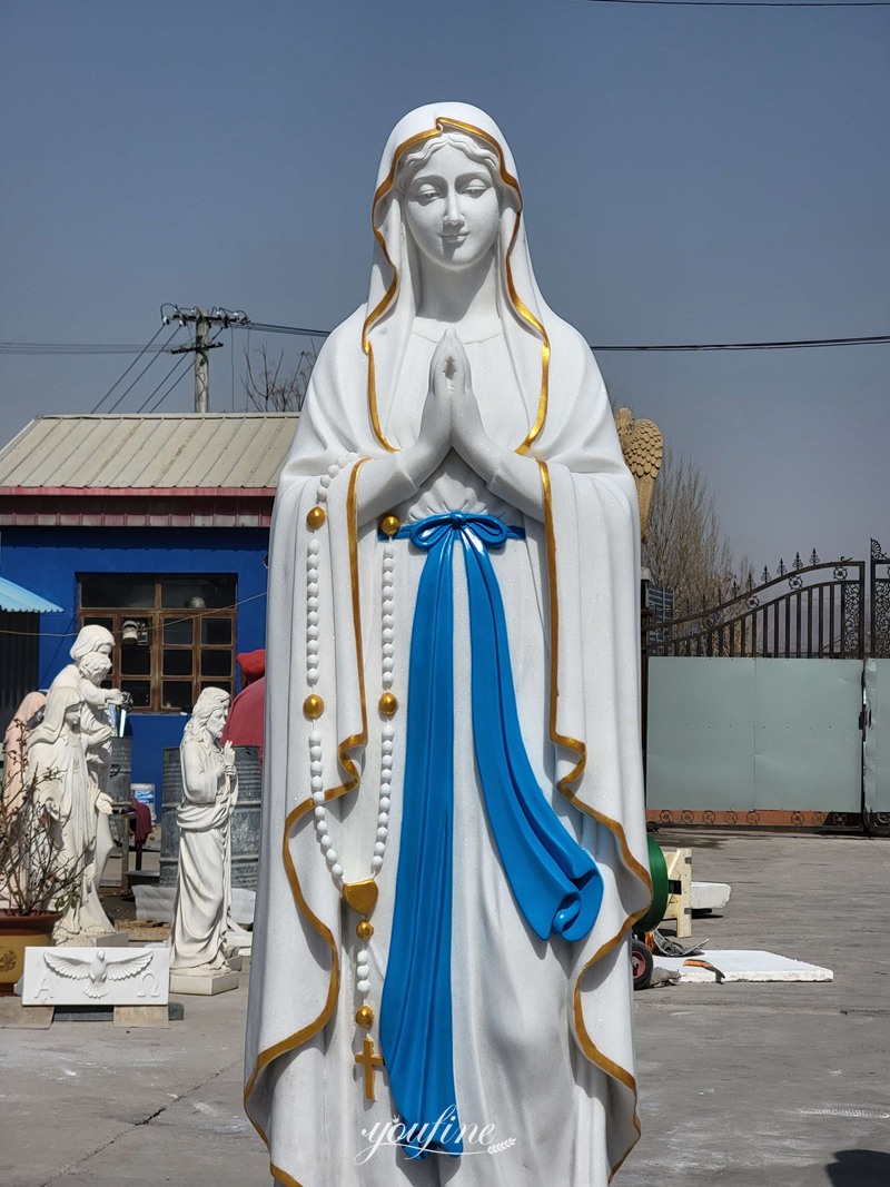 Life Size Virgin Mary Marble Statues for Sale CHS-22 - YouFine Sculpture