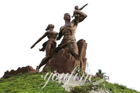 Large Bronze African Renaissance Monument Statue Project for Sale BOKK-900