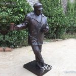 Large Bronze Beer Man Statue Custom Bronze Sculptures for US Client ...