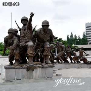 Large Bronze War Memorial Outdoor Military Statues for Sale BOKK-912 ...